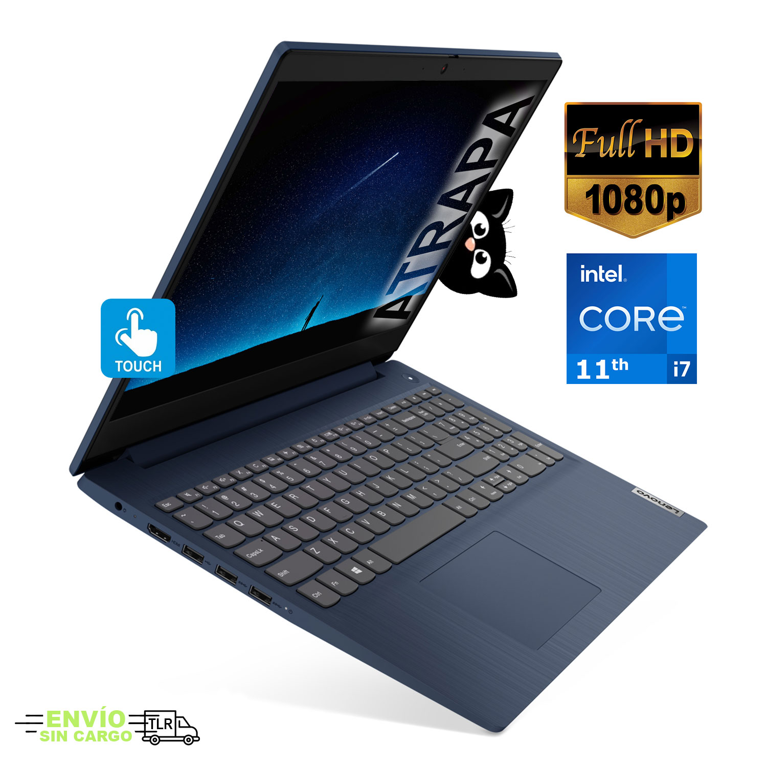 Notebook Lenovo 82FG Intel Core i7 15.6" FHD TOUCH Windows - Atrapa tu ...